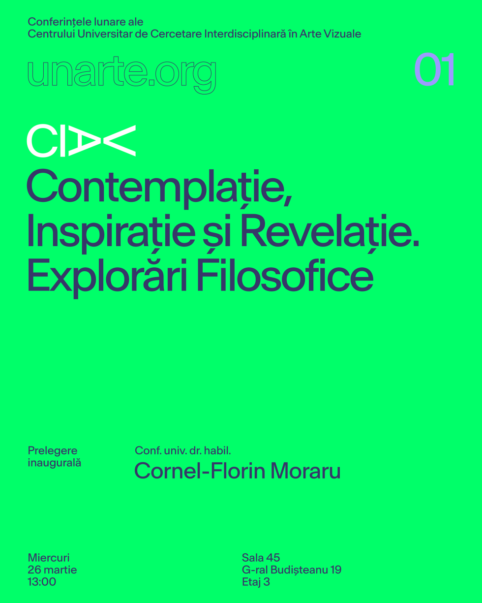 Contemplație, Inspirație și Revelație. Explorări Filosofice - Cornel ...